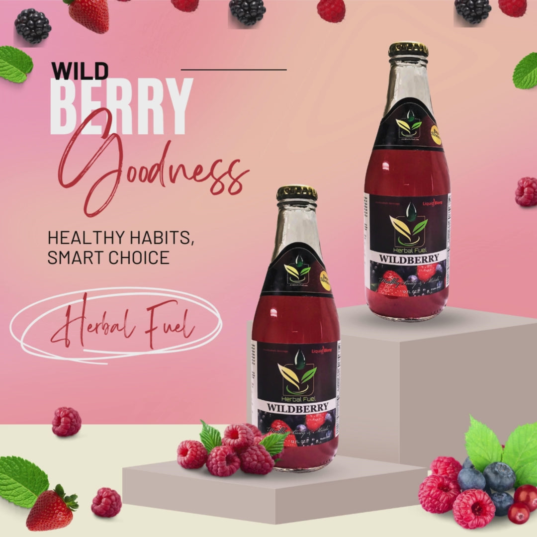 Herbal Fuel Wildberry Drink... – Liquid Blenz